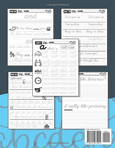 100 Days of Cursive Handwriting Workbook For Teens: Over 126 Pages of Alphabet, Words, Sentences and 7 more (Cursive Writing Books for young adults and teens)