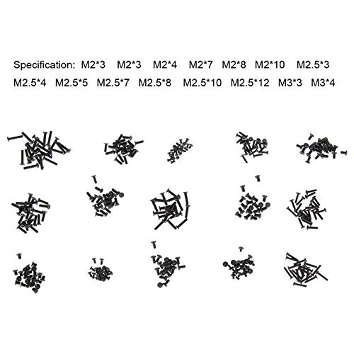 300Pcs/SET for Laptop Screws Set for Computer DIY Assemble Repair Screw Fastener Set for IBM HP Toshiba Sony DELL Samsung Useful Tools SCRW-060090