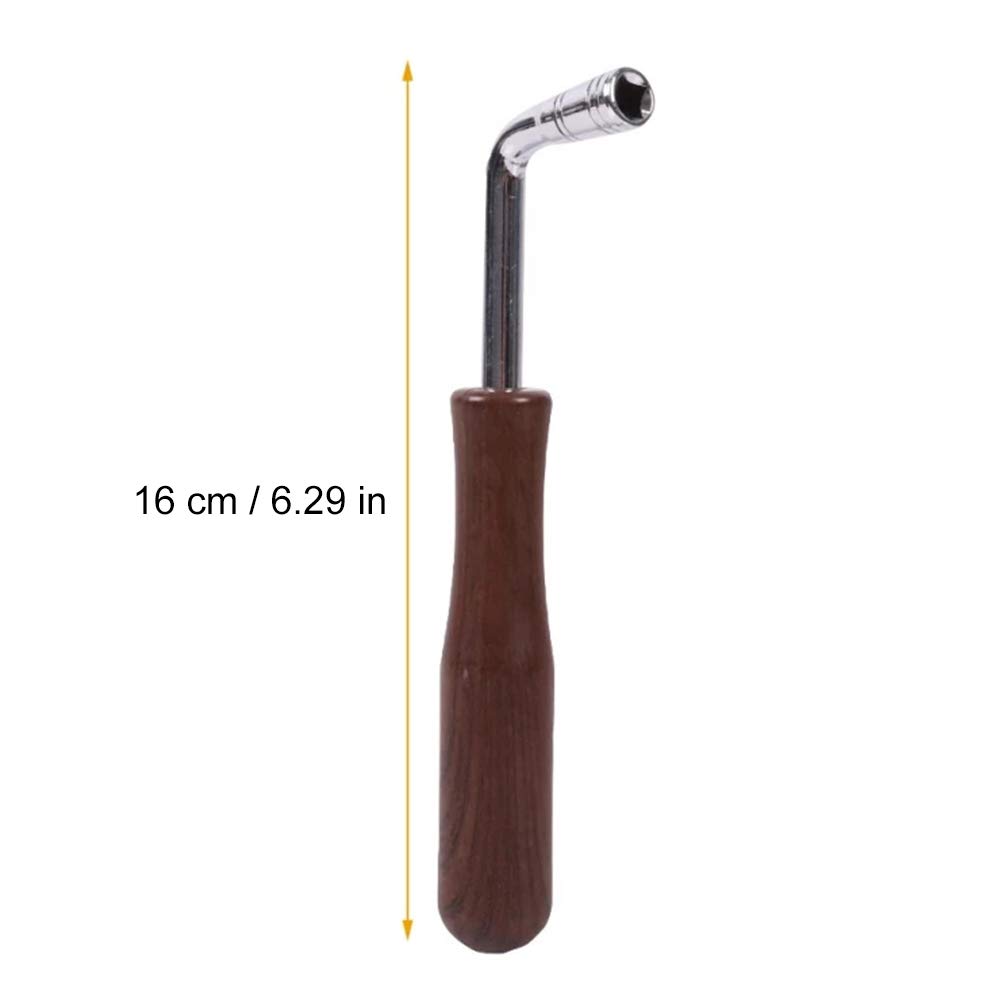 2 Pcs Piano Tuning Wrench, L-shape Piano Tuner Spanner Piano Square Wrench Piano Tuner Spanner Tool