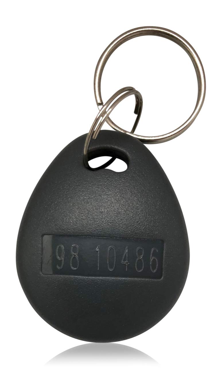 25 pcs 26 Bit AuthorizID Thick Proximity Key Fobs Weigand Prox Keyfobs Compatable with ISOProx 1386 1326 H10301 Format Readers. Works with The vast Majority of Access Control Systems