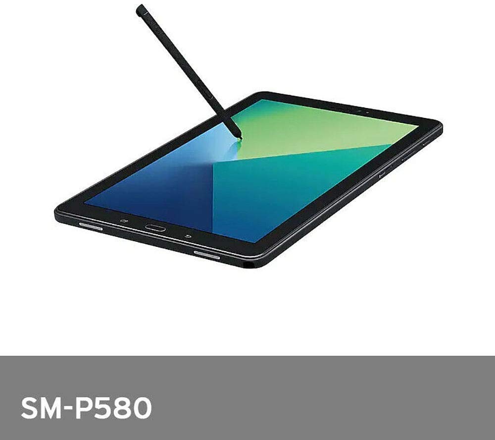 2PCS Galaxy P580 Stylus Pen Replacement for Samsung Galaxy Tab A 10.1 2016 SM-P580 P580 P585 Stylus Touch S Pen Tips/Nibs+Eject Pin (Black)