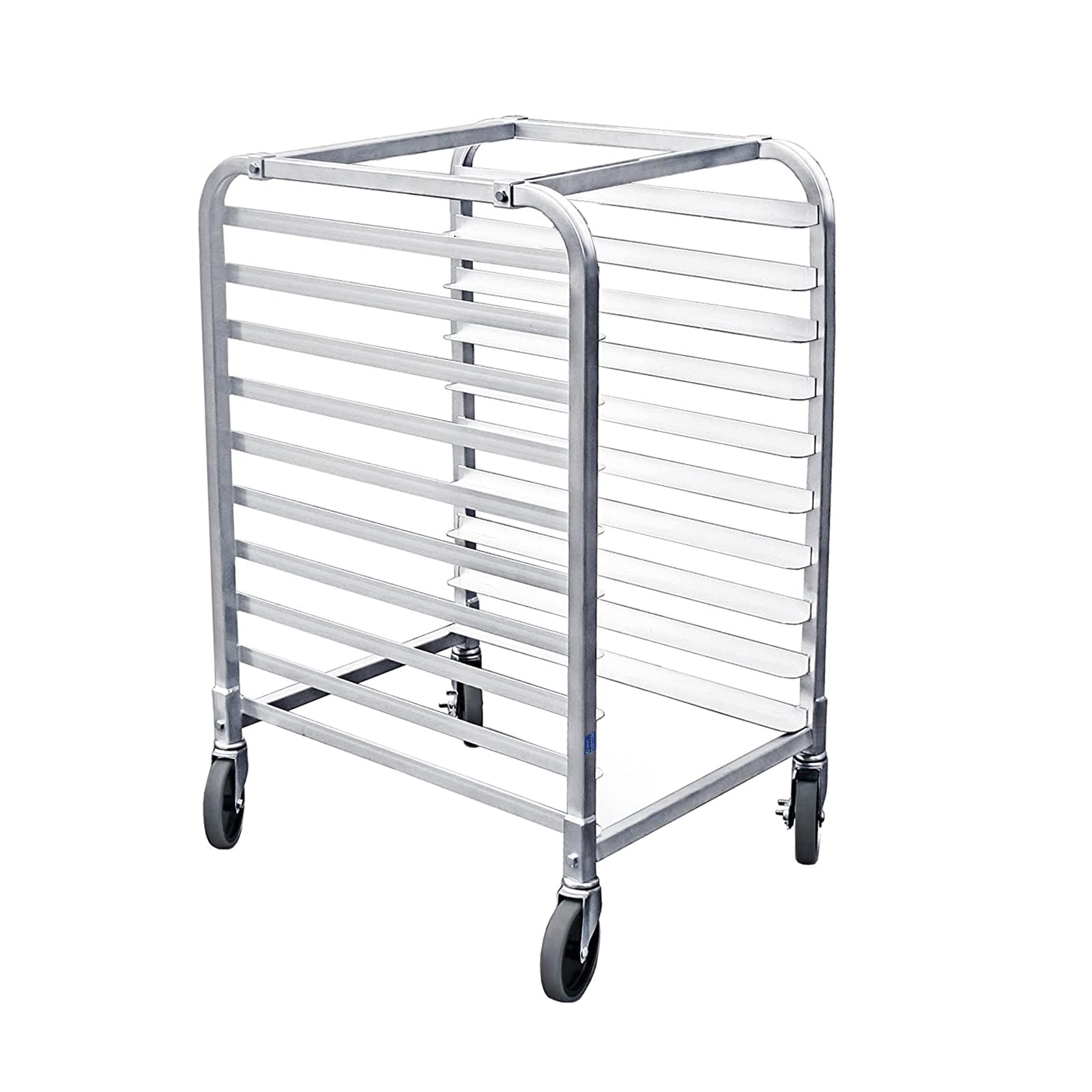 10 Tier Sheet Pan Rack | Commercial Bakery Bun Pan Rack With Wheels