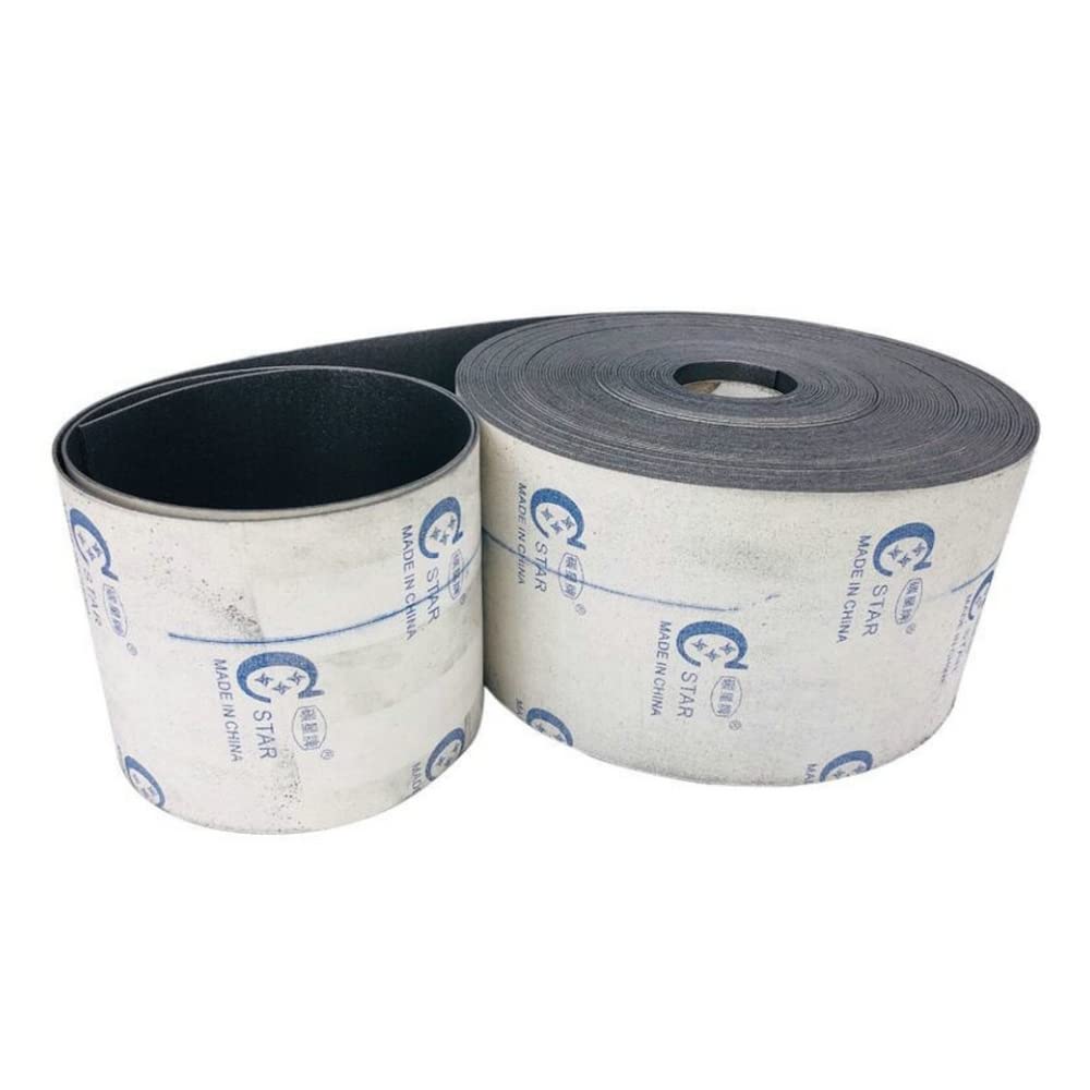 1M Graphite Fabric Carbon-Graphite Cloth Sander Lubrication Tape Diamond Abrasive Belt Heat Resistant Graphite Pad (Width 180MM)