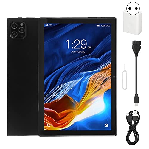 10.1 Inch Android 12 Tablet pc, 6GB 128GB 8 core CPU 1960 x 1080IPS HD Touch Screen 10.1 inch tablet 2MP and 8MP Camera 5G Dual Frequency Dual SIM Dual Standby Tablet PC 8000mAh Lithium Battery(#2)