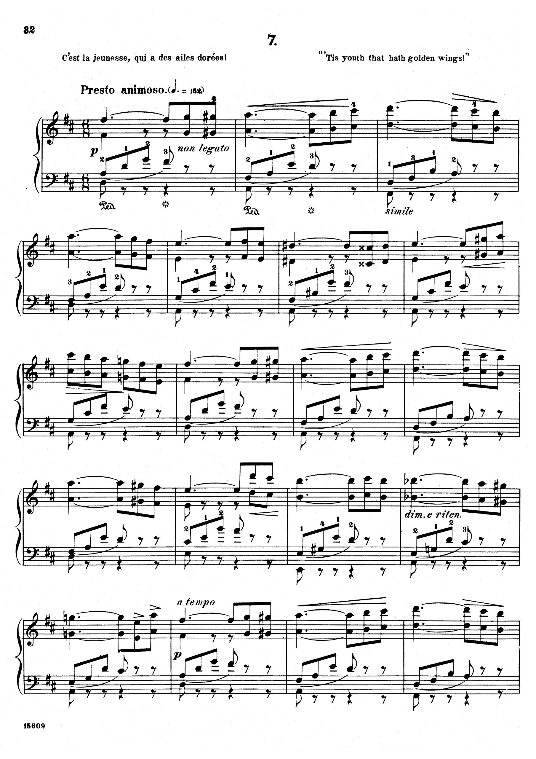 12 Etudes caracteristiques, Op.2 for Piano by Adolf von Henselt (Schirmer) [ReImaged Loose Leaf Facsimile Edition 2019.]