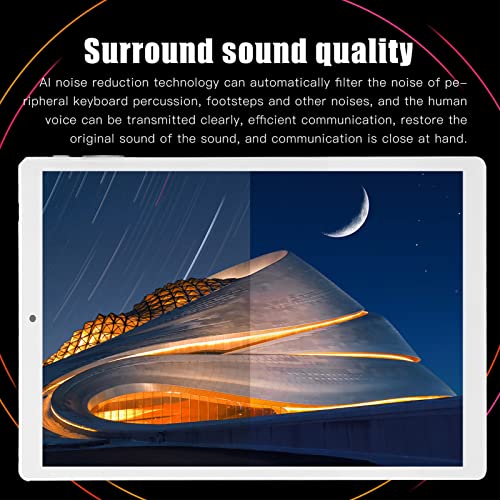 10.1 Inch Android 11 Tablet, 4GB 64GB 1080x1920 HD 10 Core 2.4G/ 5G WiFi Front 800W Rear 1300W Dual Camera Calling Tablet 8000mAh, Support 128G Memory Card, Portable Tablet for Office School(#2)
