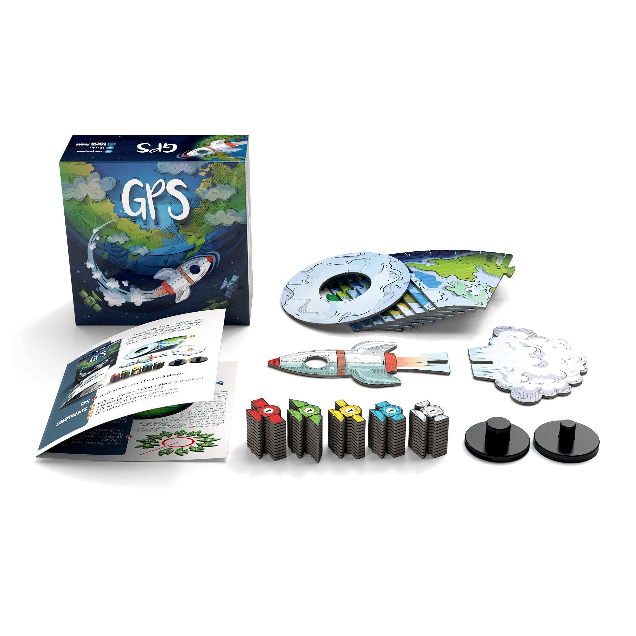 3 Small Games Plus Expansion Pack - Mountain Goats, Sequioa, GPS - Fast to Learn, Fast to Play - Family, Kid and Adult Games