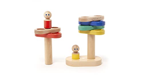 11 Piece Tegu Magnetic Floating Stacker Building Block Set, Big Top