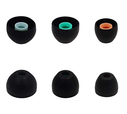 ALXCD Eartips Compatible with Sony in-Ear Headphone, S/M/L 3 Pairs Soft Silicone Ear Tips, Compatible with Sony in-Ear Headset MDR-XB50AP XBA-H1 WF-XB700 WF-1000XM3 WF-SP800N, etc. SML 3 Pairs