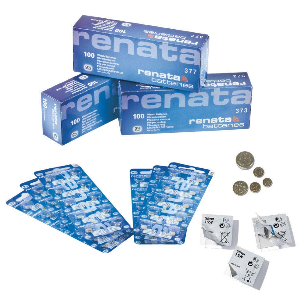10 x Renata 393 Swiss Made Lithium Coin Cell Battery SR754W