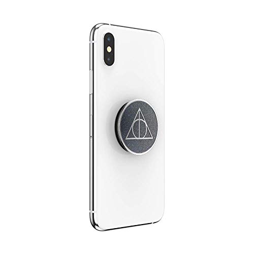 PopSockets Phone Grip with Expanding Kickstand, PopSockets for Phone - Enamel Death Hallows Glitter