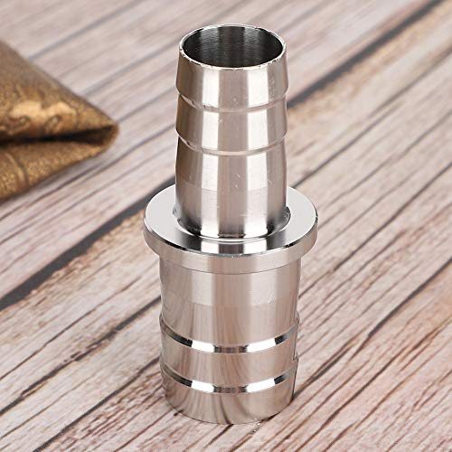 Aquarium Hose Adapter, Stainless Steel Fish Tank Water Pipe Adapter Converter Aquarium Tubing Pipe Connector Hose Joint Fittings(12mm to 16mm)