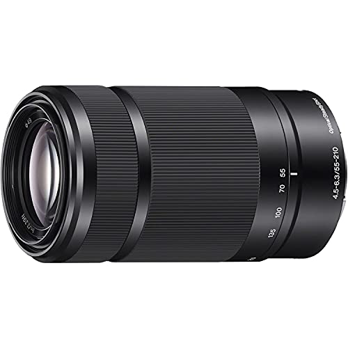 Sony ZV-E10 Mirrorless Camera 2 Lens Vlogger Kit 16-50mm + 55-210mm ILCZV-E10L/B Black Bundle with ACCVC1 Including GP-VPT2BT Grip + Filters + Wide & Telephoto Lenses + Deco Gear Case & Accessories