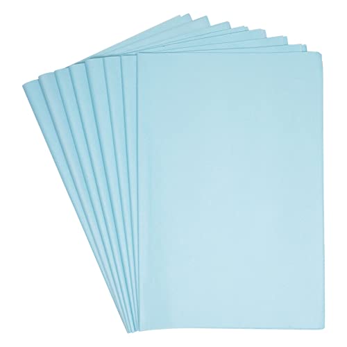 160 Sheets Blue Tissue Paper for Gift Wrapping Bags, Bulk Set for Birthday Party, Holidays, Art and Crafts (15 x 20 in)