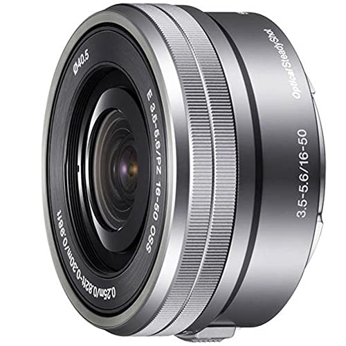 Sony ZV-E10 Mirrorless Camera 2 Lens Vlogger Kit 16-50mm + 55-210mm ILCZV-E10L/W White Bundle with ACCVC1 Including GP-VPT2BT Grip + Filters + Wide & Telephoto Lenses + Deco Gear Case & Accessories