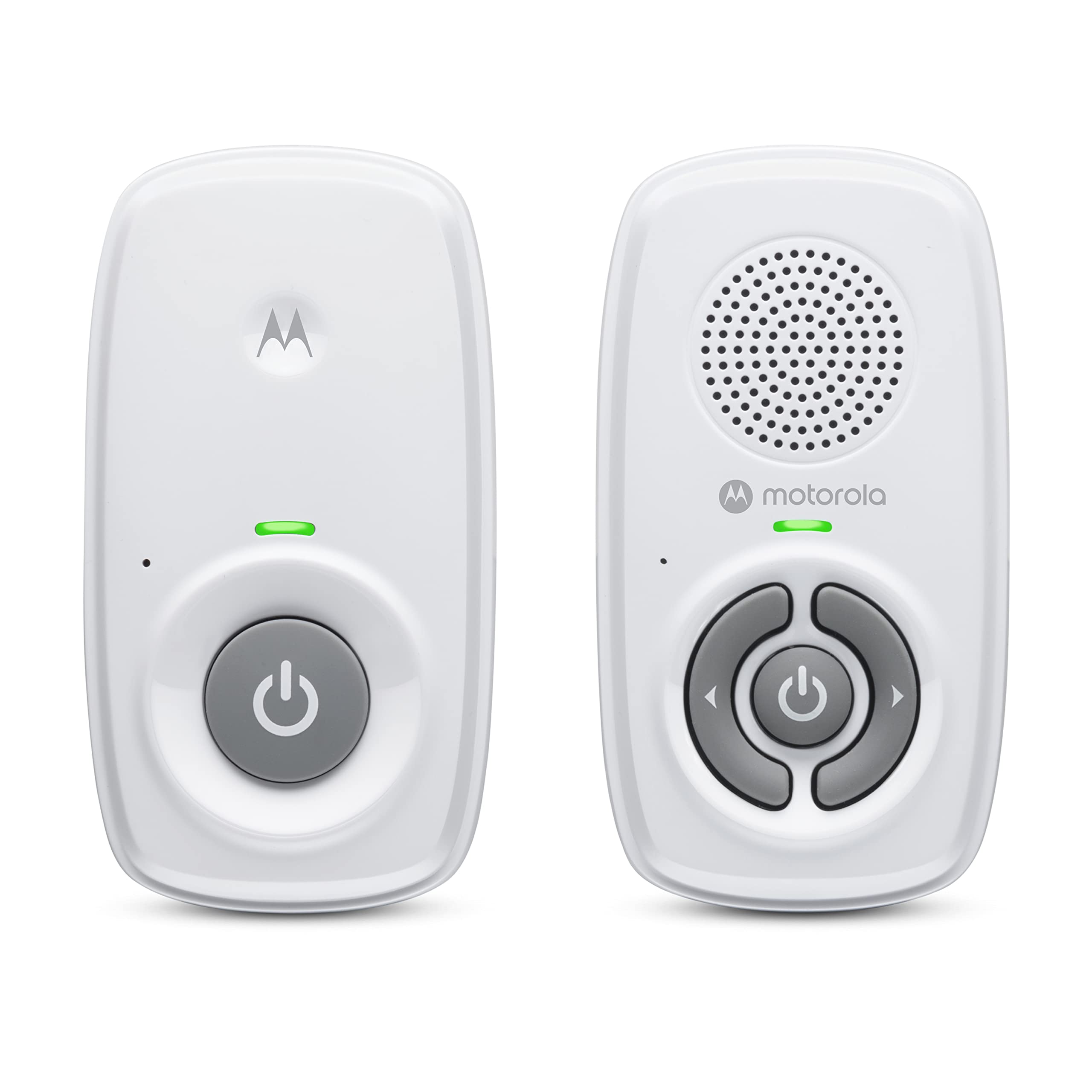 Motorola Nursery AM21 Audio Baby Monitor, 1-Way Audio, 1000ft Range, Sensitive Mic, Volume Control, Portable Parent Unit (AAA Batteries Not Included)