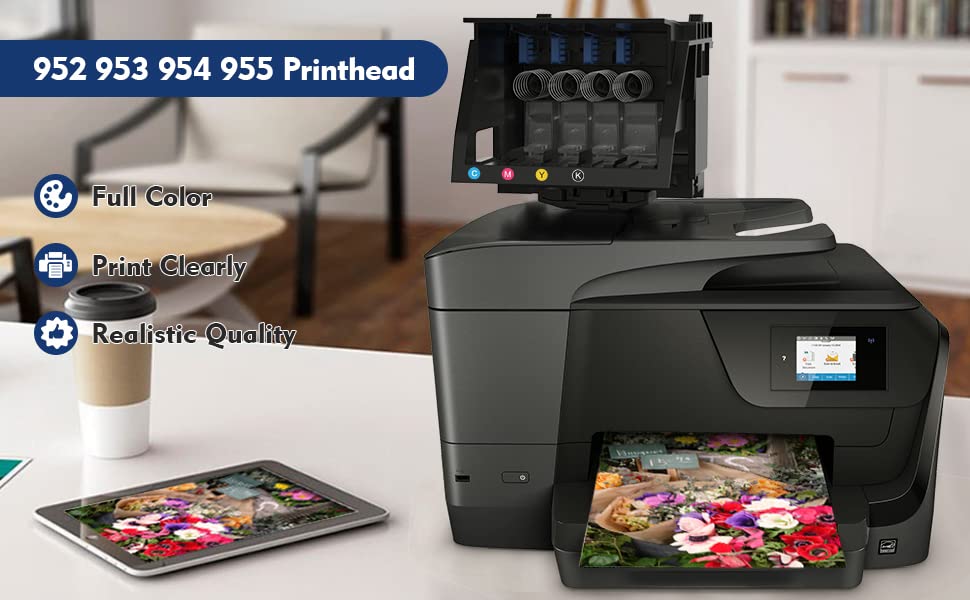 Areyourshop 952 955 Refurbished Printhead for HP Officejet Pro 8710 7740 7720 8720 8730 8740 8210 953
