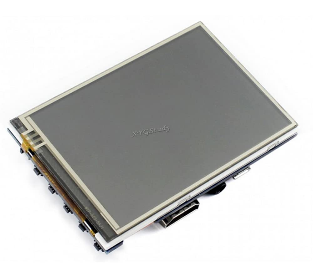3.5inch Resistive Touch LCD HDMI Interface IPS Screen Display Resolution 480x320 for Raspberry Pi 4 3 2 Model B B+ A+ Raspbian Video Photo Supports Windows 11/10 / 8.1/8 / 7 @XYGStudy