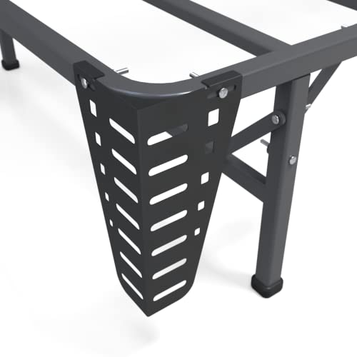 2 PCS Headboard Brackets for Metal Bed Frame,Adjustable Footboard Brackets Attach Headboard to Bed Frame,Compatible with 14,16,18inches Headboards