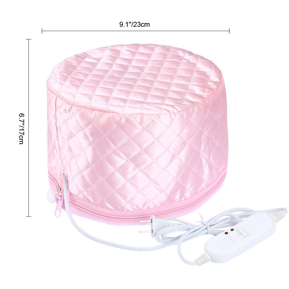 110V Hair Care Hat,Hair SPA Cap,Electric Hair Cap Thermal Cap For Hair Spa Home,Nourishing Care Hat with 3 Mode Temperature Control