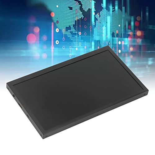10.1in Monitor, Built in Speaker 170 Degree Full Viewing Angle IPS Normally Black Monitor HD Multimedia Interface High Resolution for Industrial Equipments (Capacitive Touchscreen)