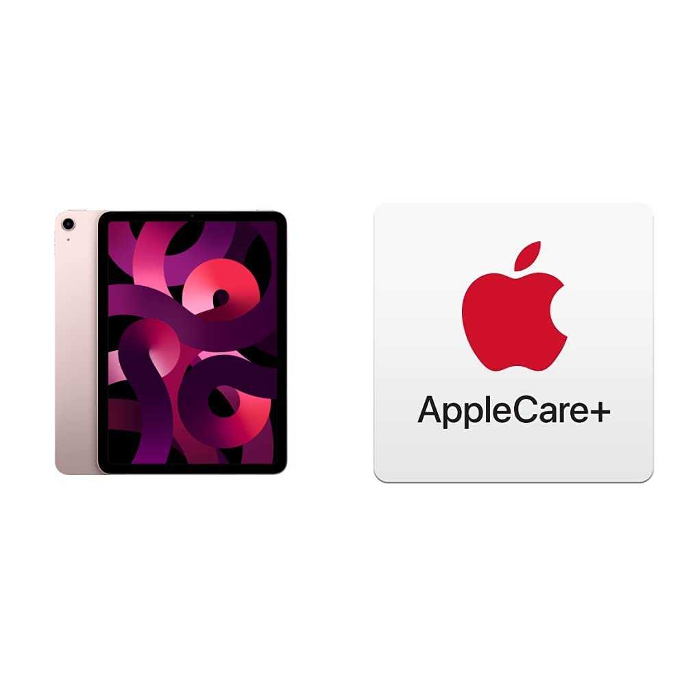 10.9-inch iPad Air Wi-Fi 64GB - Pink with AppleCare+ (Renews Monthly Until Cancelled)