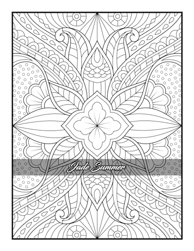100 Amazing Patterns: An Adult Coloring Book with Fun, Easy, and Relaxing Coloring Pages