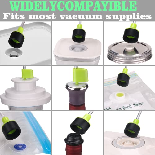 2 piece set Accessory Hose Compatible with FoodSaver ,Compatible FM2000,FA2000, and FM2100 GM FAX12 000 ,Suitable for all sealing zipper bags, wine plugs, seals jar, vacuum sealing agents