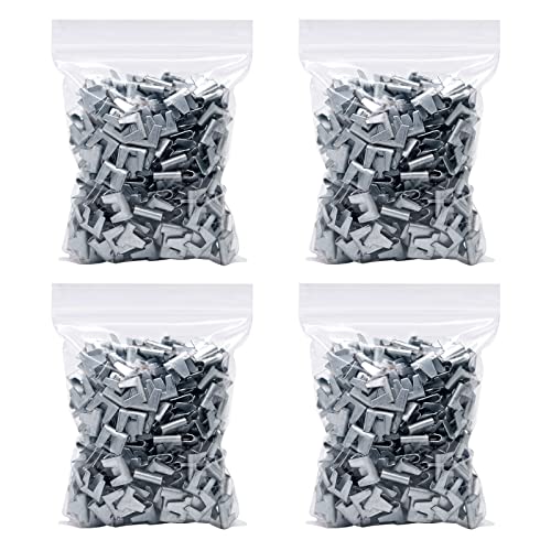 1200 Pieces Wire Cage Clips Rabbit Cage Clips Cage Building Clips for Quail Pigeon Chicken Pet Dog Cat Cage
