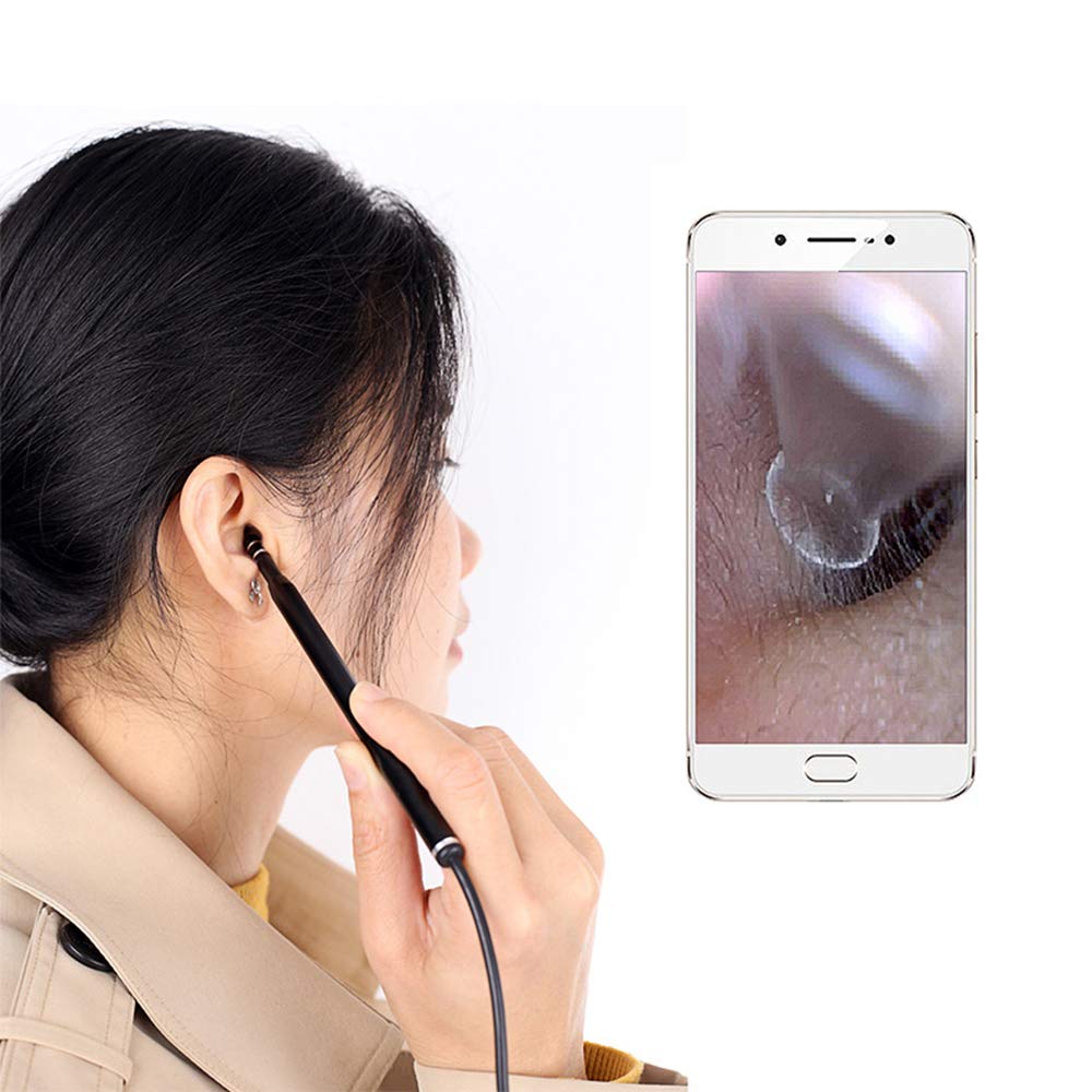 3 in 1 Otoscope iPhone,Endoscope Camera Otoscope Ear Nose Mouth,for Android Devices, Windows & Mac