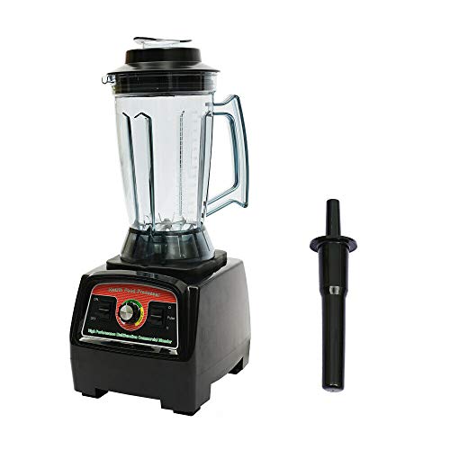 2 IN 1 BLADES 2800W High Speed Commercial Blender Professional Multi-functional Food Mixer 4 Liter Multipurpose Blender Machine Mixer Juicer Bar Fruit Blender