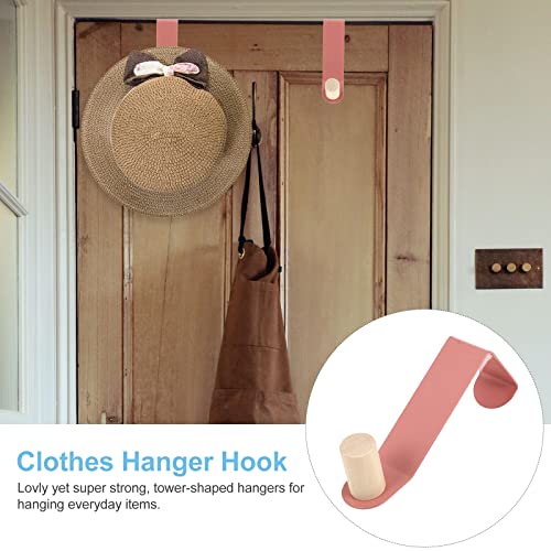 Gadpiparty Over The Door Hook, Towel Hanger Door Coat Rack, Clothes Hangers for Closets Bathroom, Unique Design Eiffel Tower, 2 Hooks