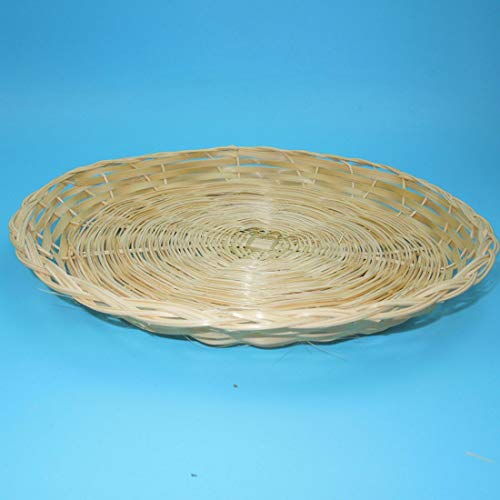 4 pcs Brown Wicker Paper Plate Holders,10 inches,Paper Plate Holders Wicker Heavy Duty, Wicker Paper Plate Holder,Paper Plate Holders Bamboo,Paper Plate Holders Reusable
