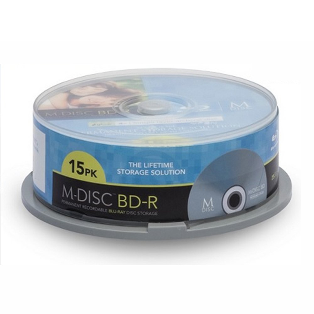 30 Pack Millenniata M-Disc BD-R 25GB 4X HD 1000 Year Permanent Data Archival/Backup Blank Media Recordable Disc