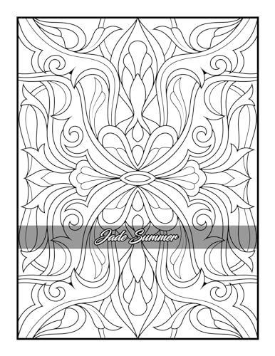 100 Amazing Patterns: An Adult Coloring Book with Fun, Easy, and Relaxing Coloring Pages