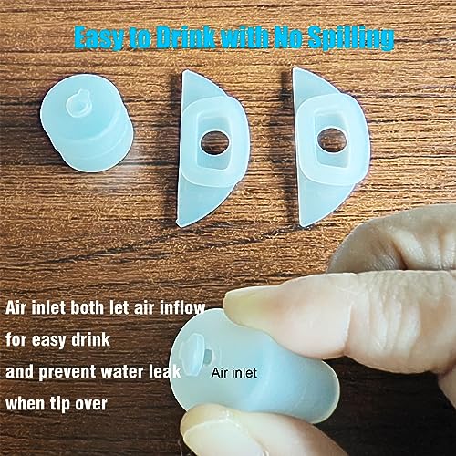 2 Set Spill Proof Stoppers Compatible For Stanley H2.0 40oz & 30oz Tumbler, Slicone Leak Stopper For H2.0 Quencher Cups, Leakproof Seal Set Stanley Cup Accessories