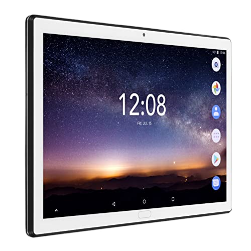 10.1 Inch HD Tablet MT6797 Chip 100-240V 2GB RAM 32GB ROM Smart Black Dual SIM Dual Standby Tablet for Work (US Plug)