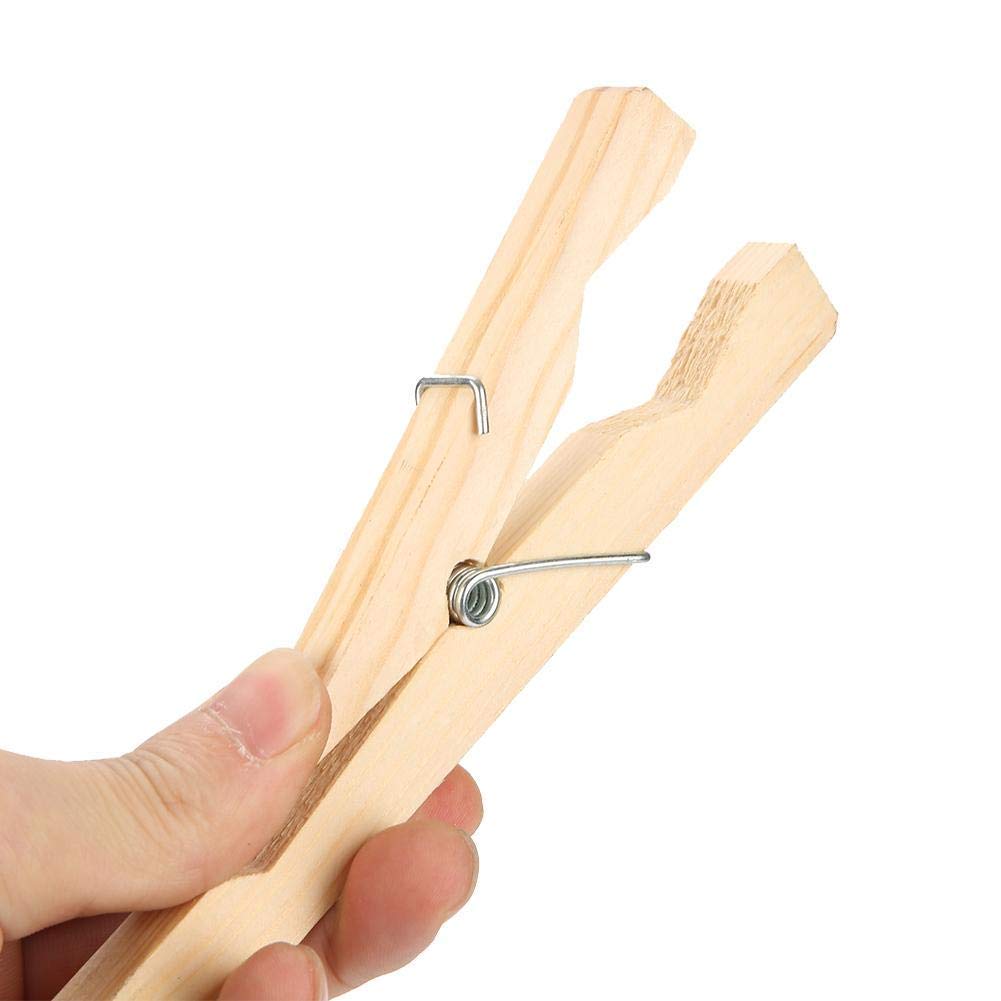 10Pcs Wood Test Tube Clip,Test Tube Holder Clamp Clip for Laboratory Equipment Testing Tool 18cm/7.1in Length