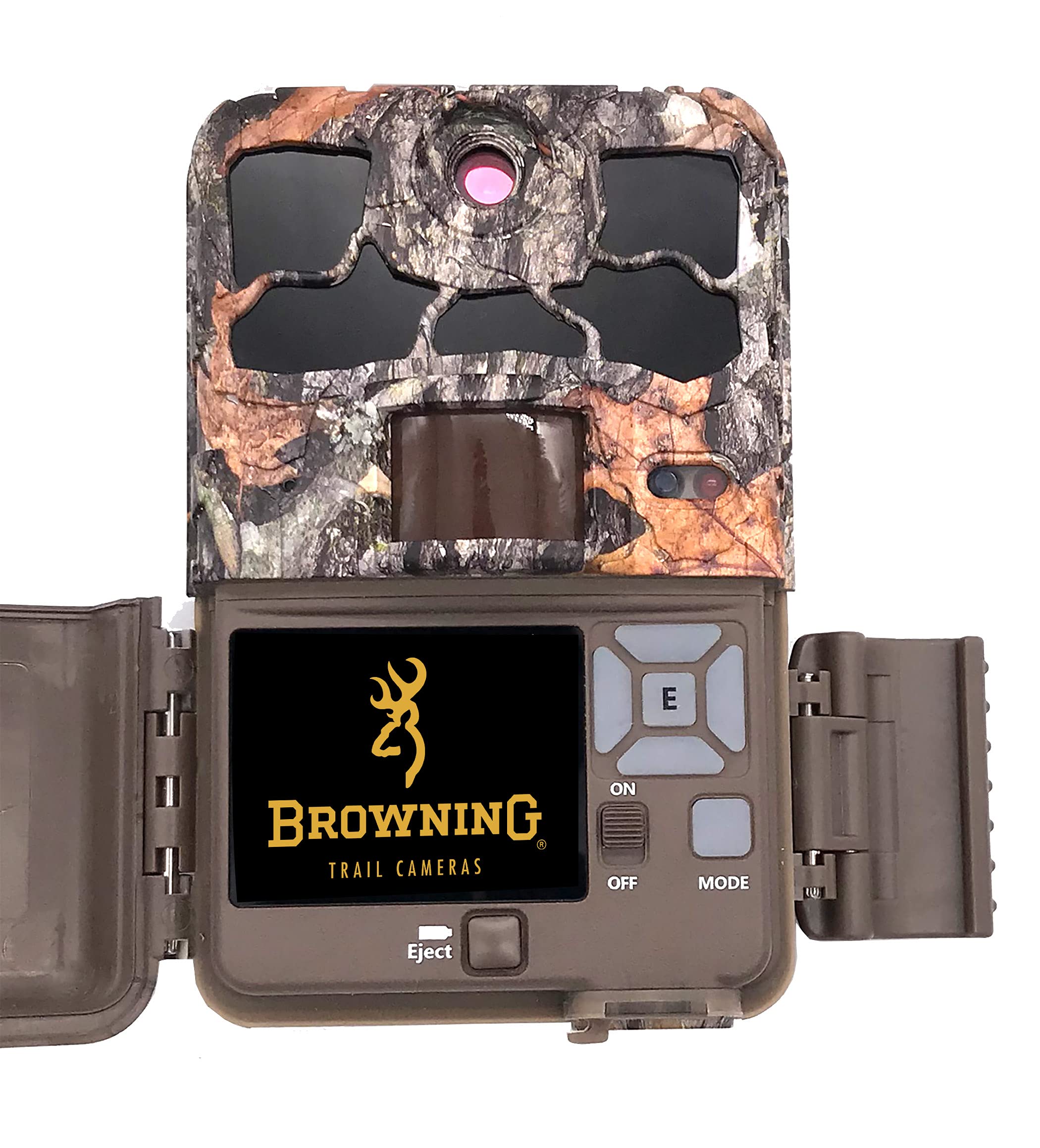 Browning Trail Cameras Spec Ops Elite HP4 Trail Camera with Card Reader, Steel Reinforced Strap, and Spudz Microfiber Cloth Screen Cleaner
