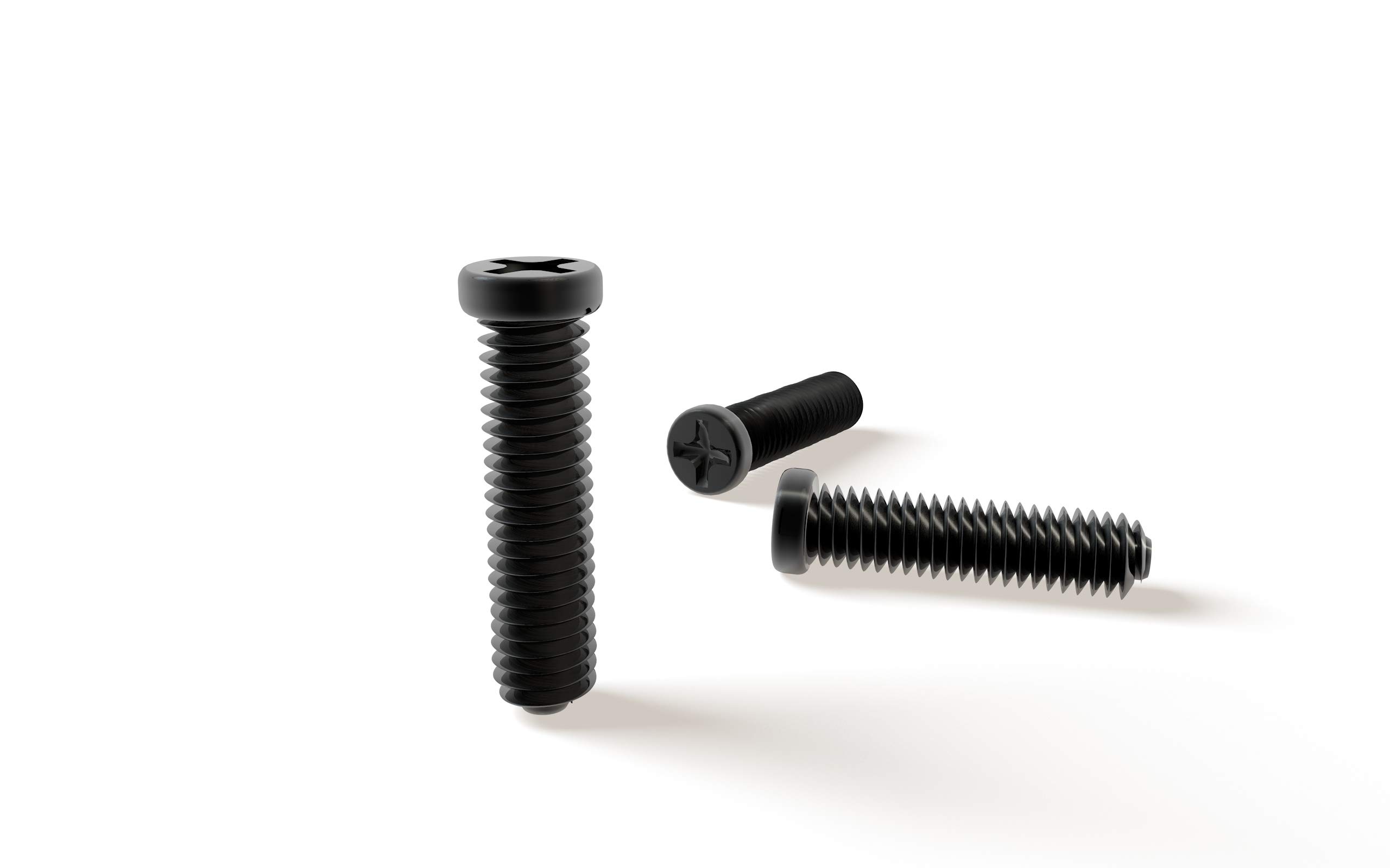 100X Replacement Black Laptop Screws M2X9mm Philips Drive Screw M2X9L PM2X9.0