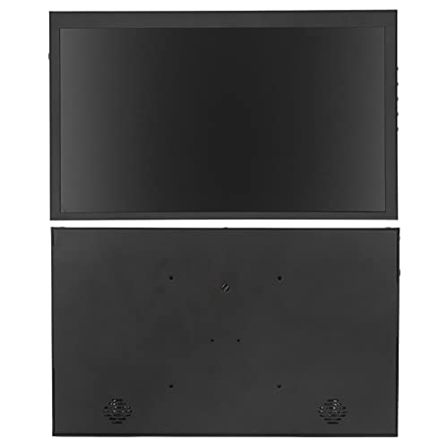 10.1in Monitor, Built in Speaker 170 Degree Full Viewing Angle IPS Normally Black Monitor HD Multimedia Interface High Resolution for Industrial Equipments (Capacitive Touchscreen)