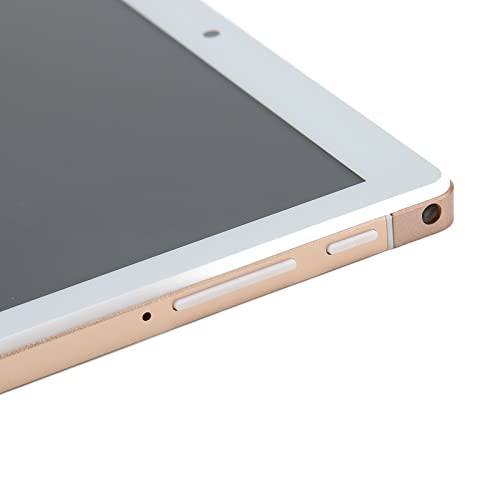 10.1in Tablet PC,Gold,2.4G 5G WiFi,USB C Rechargeable,6GB RAM 128GB ROM,2560x1600 HD,5MP 8MP Camera,Octa Core CPU,5000mAh Tablet for Android11