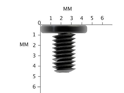 12x Replacement Base Bottom M2X4mm Black Screws for Samsung NP900X 3C - Laptop Base Screw