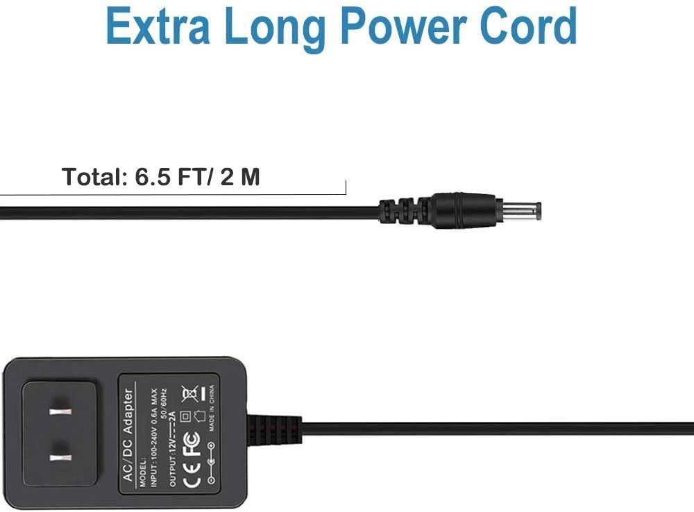 24-25.2V Massage Gun Charger for TaoTronics TT-PCA003,TOLOCO EM26 T11 Pro, Opove M3 Pro, Opove G3 Pro, Hyperice Hypervolt Muscle Power Cord