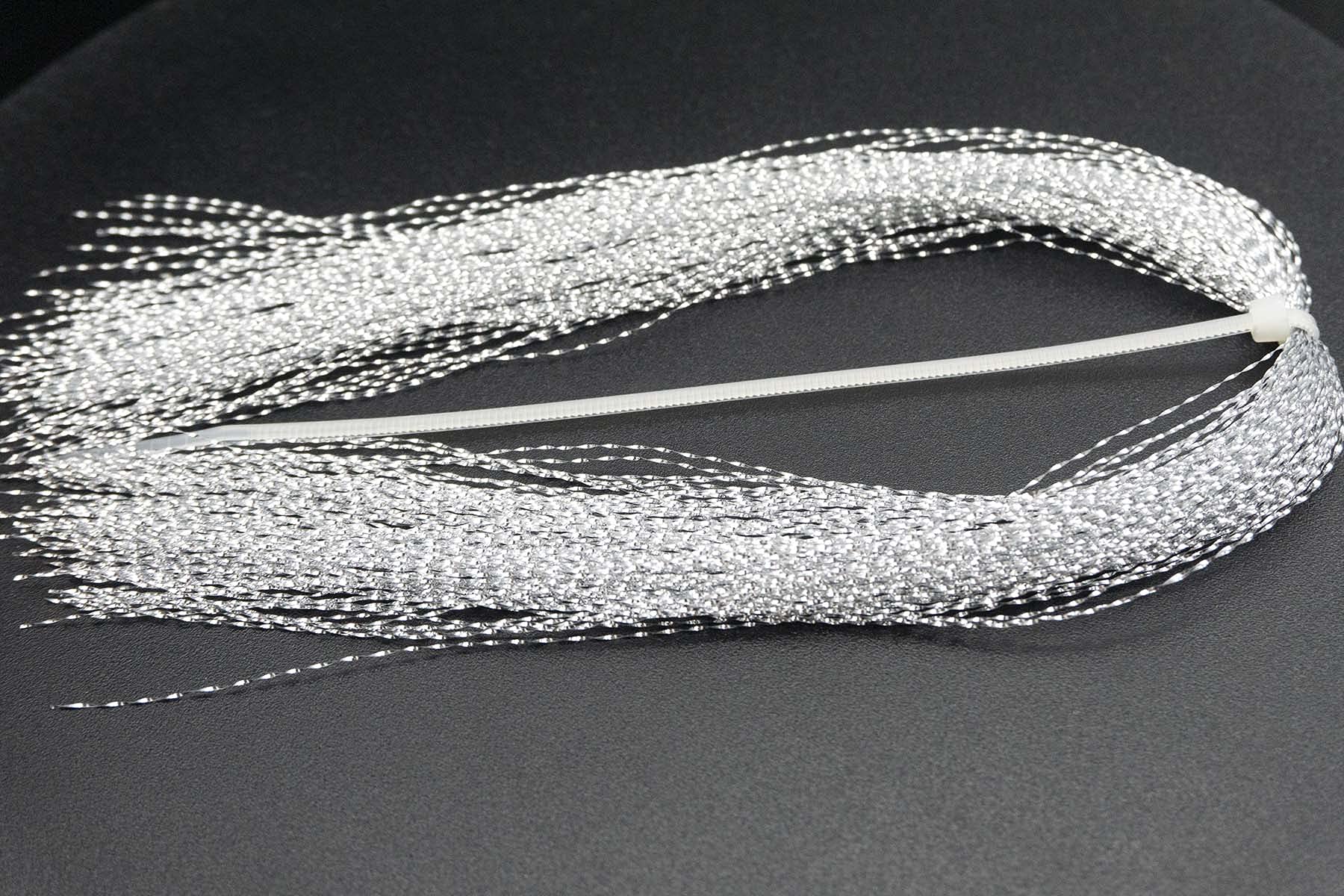 10 Packs Crystal Flash Fly Tying Material Hook Lure Flash Flies Decorating Holographic Tinsel Krystal Flashabou Sparkle Dry Streamer for Fishing Lure Dry Flies Making Supplies