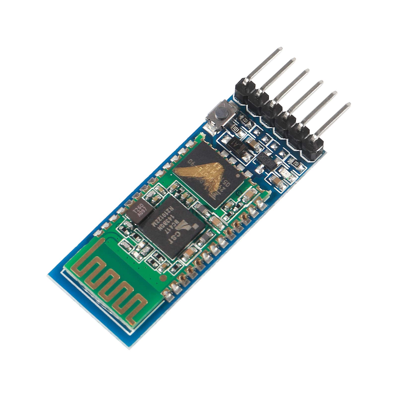 2PCS HC-05 HC 05 Bluetooth Module RF Wireless Bluetooth Transceiver Master Slave Integrated Serial Port Communication BT Module