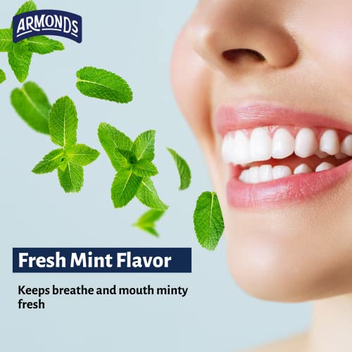 Armonds ProPicks MicroPick Dental Picks for Teeth Cleaning with Zinc Oxide - Disposable Plastic Toothpicks for Teeth & Gums - Protects Teeth & Massages Gums - 3 Packages x 120 Plastic Dental Picks
