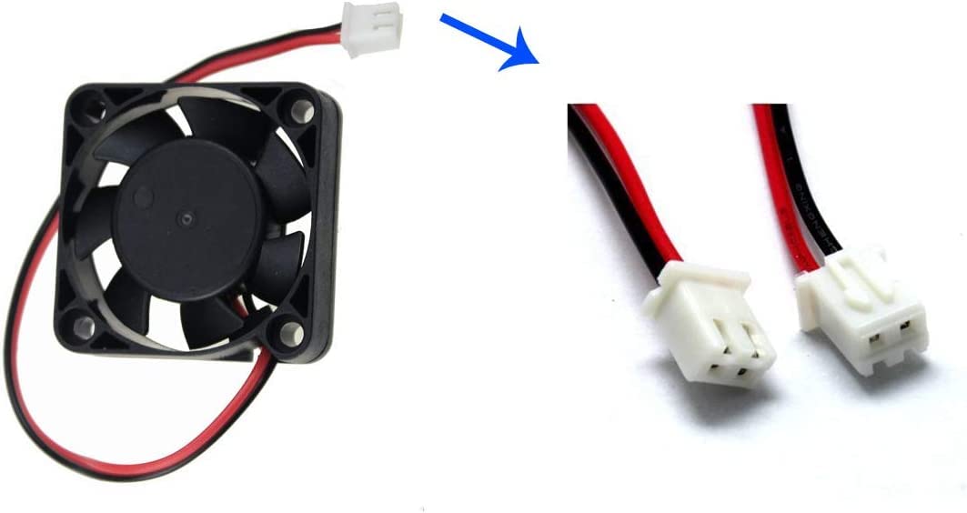 40 x 40 x 10mm 4010 DC 12V 0.1A Brushless Cooling Fan for 3D Printer Low Voltage 2pin AV-F4010MB UL CE