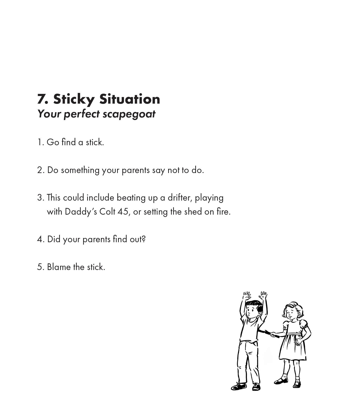 100 Games to Play with a Stick [A Hilarious Parody Book & Gag Gift]
