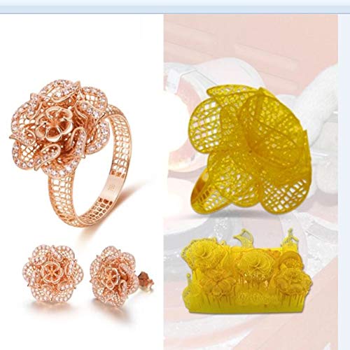 3D Printer Castable Resin Jewelry Liquid Casting/Wax Resin for LCD 3D Printer 1000 ml Casting Resin for All Different LCD 3D Printer